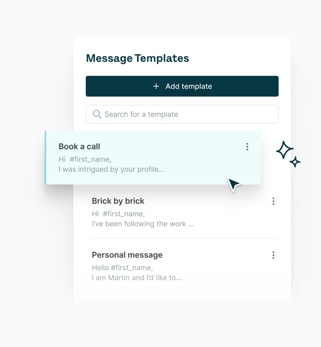 Mastering LinkedIn messaging with templates | Surfe