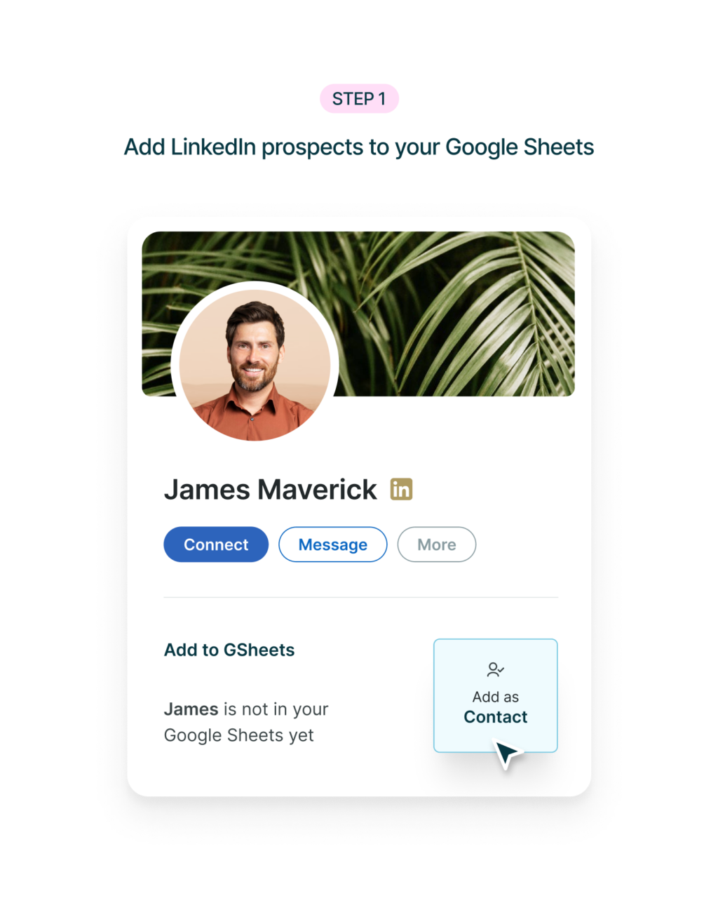 Add contacts to Google Sheets | SURFE