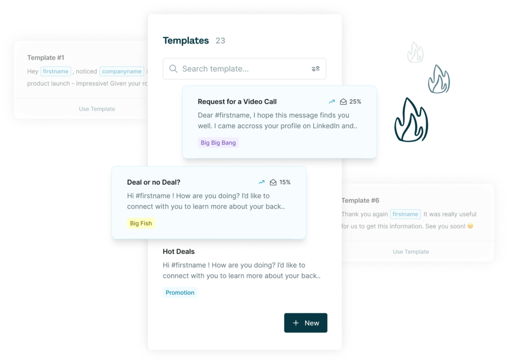 Learn how LinkedIn message templates boost your reply rate