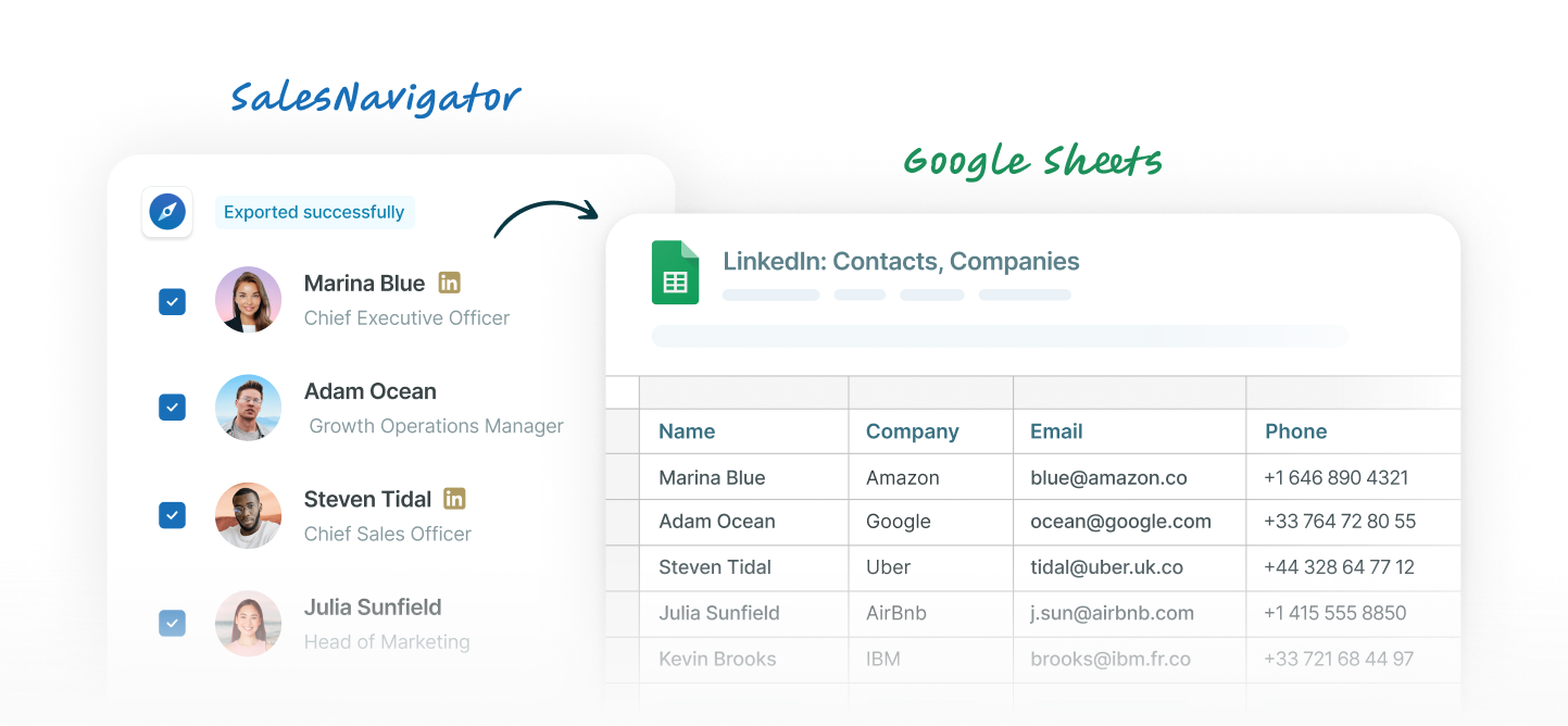 How To Export Sales Navigator Lists To A Csv File Surfe