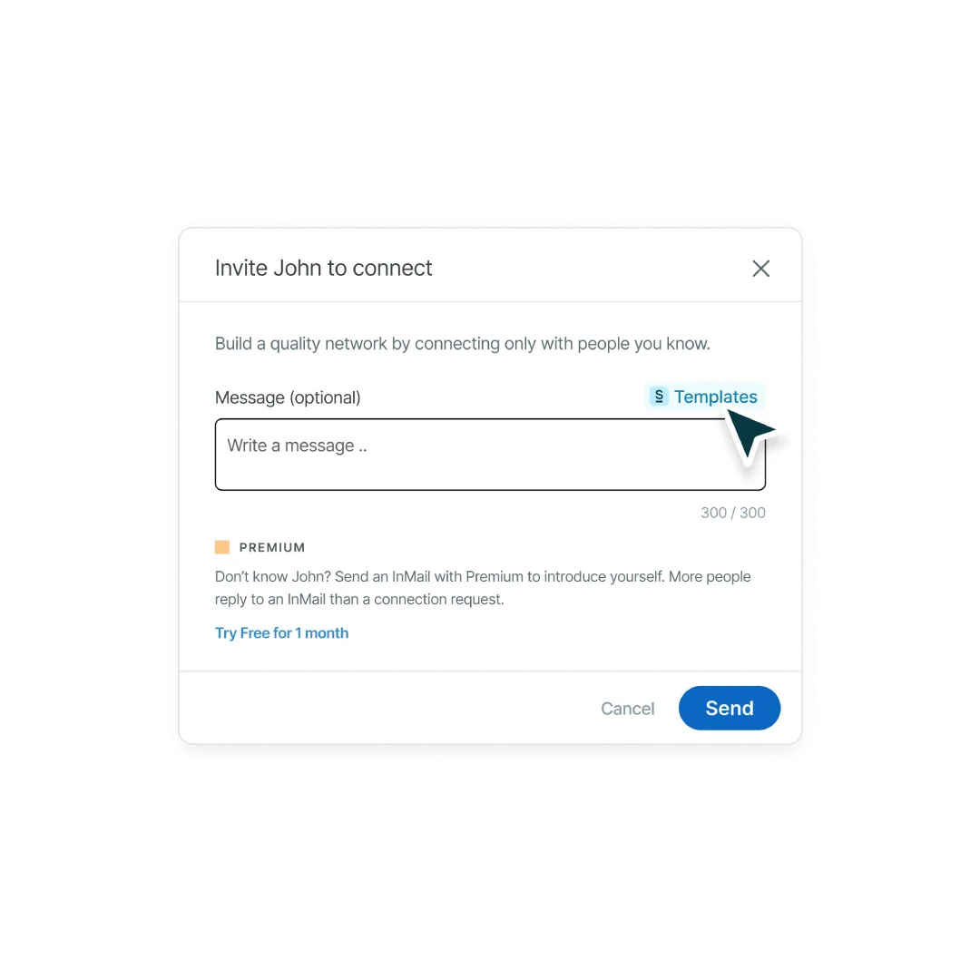 Message Templates and Analytics for LinkedIn | SURFE