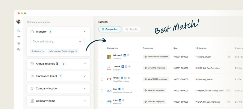How to Use Company Search to Build a Target Account List