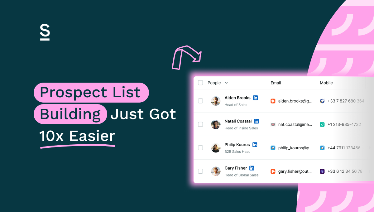 Prospect List Building Just Got 10x Easier