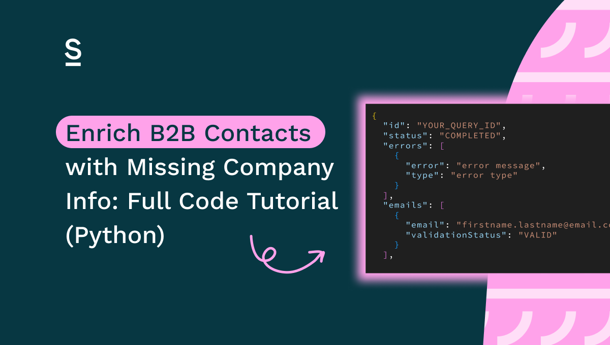 How To Use A Company Search API To Find Out More About Your Target Accounts